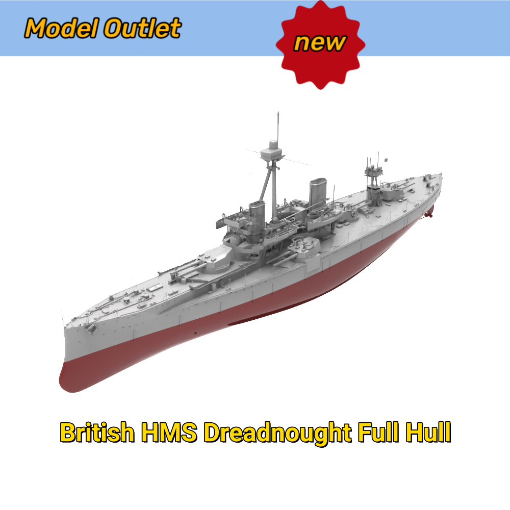 PreSale 1/200 British HMS Dreadnought Model Kit Full Hull | eBay