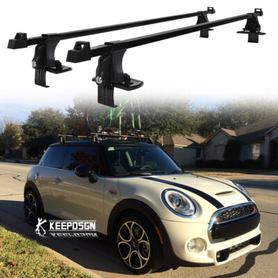 For Mini Cooper R52 R53 R56 54" Roof Rack Cross Bar Luggage Cargo Kayak ...