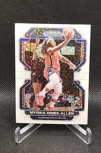 2022 Panini Prizm WNBA #12 Myisha Hines-Allen White Sparkle Prizm SP | eBay