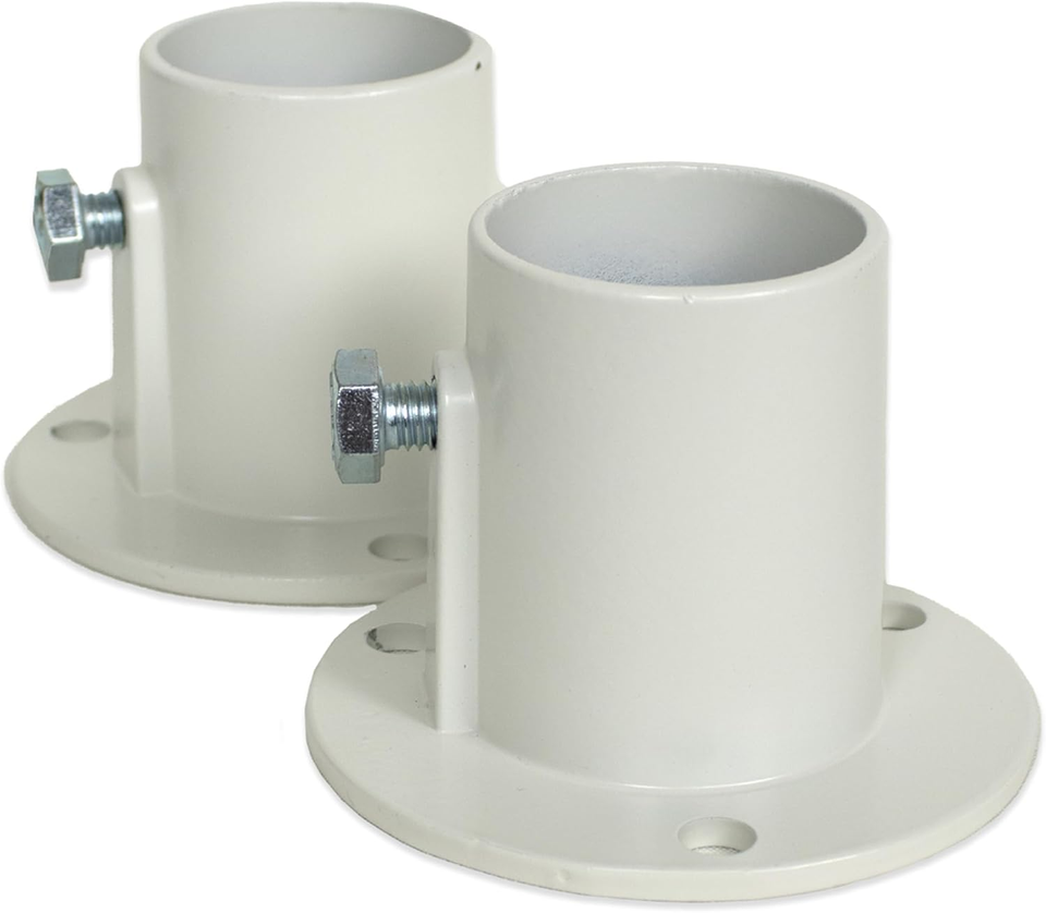 NE1228PR Aluminum Deck Flanges for above Ground Pool Ladder - Pair | eBay