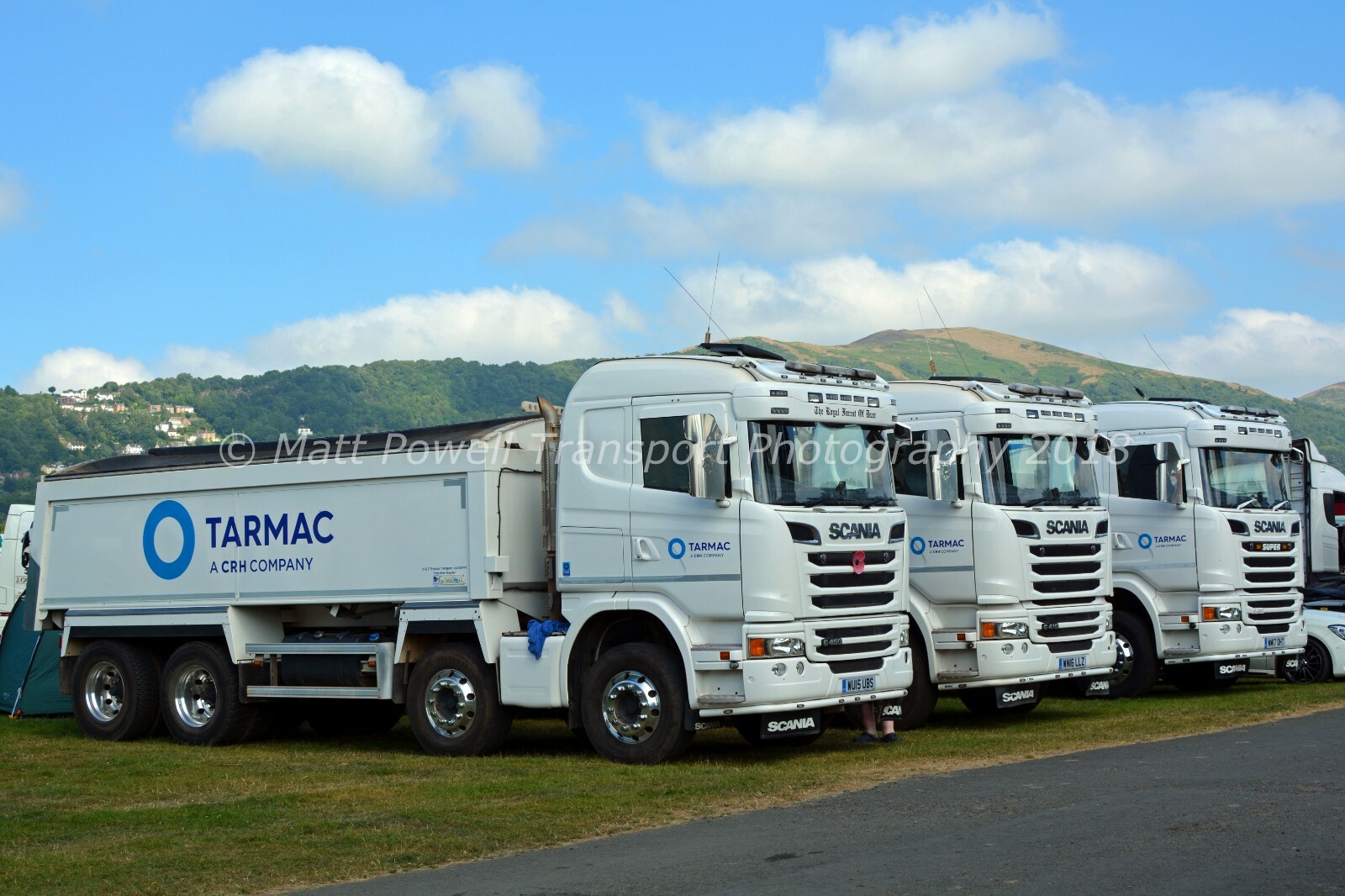 Truck Photo 12x8 - Scania's - Tarmac CRH - WU15 UBS - WM17 OHT - WN16 ...