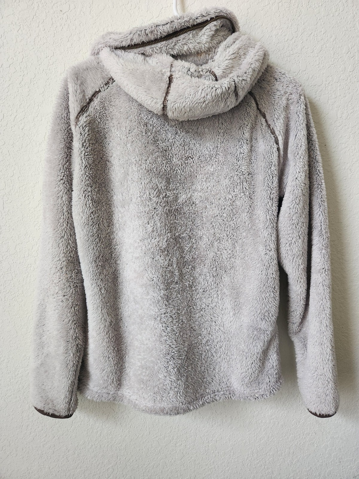 KUHL Women's Flight Jacket Fleece Stone Large MSRP $1… - Gem