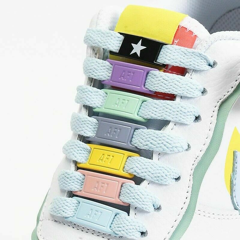 AF1 Replacement Lace Locks Metal Custom Sneaker Tags Badge Air Force ...