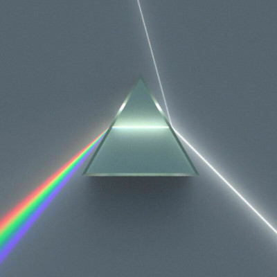 Optical Glass Triple Triangular Prism Physics Teaching Light Spectrum ...