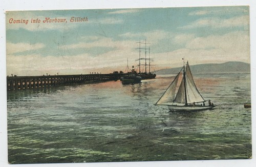 Coming Into Harbour at Silloth Cumberland Vintage Postcard B23 | eBay UK