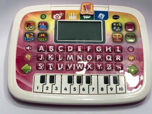 VTech Little Apps Learning Tablet Works Perfectly VGUC 1394 Pink Girl ...
