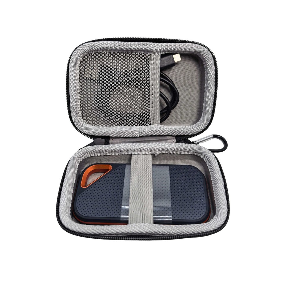 For Travel Portable SSD Case Versatile Compatibility Sturdy EVA ...