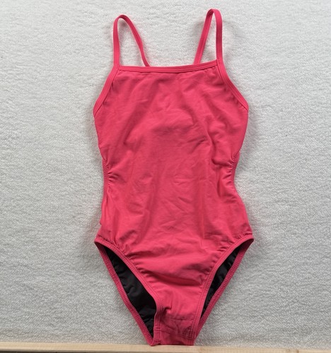Jolyn One Piece Hot Pink Fixed Strap Swimsuit Size 28 (US 8) | eBay