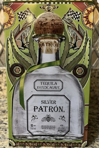 Silver Patron Tequila ~ Limited Edition ~Empty Metal Tin Box ...