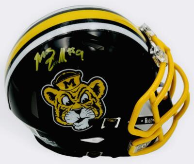 MARCUS CARROLL SIGNED MISSOURI TIGERS SAILOR MINI HELMET MIZZOU BECKETT ...