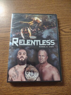 ROH Wrestling Relentless 2013 Jay Briscoe BJ Whitmer Jimmy Jacobs Ring ...