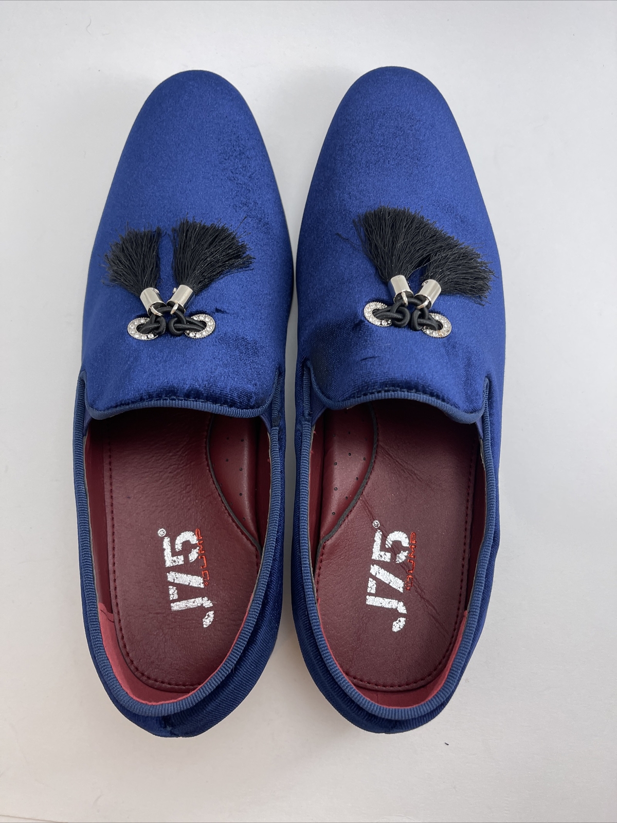 J75 Jump Men’s Dress Shoes Velvet Tuxedo Loafer Slip On Formal Wedding Party | eBay