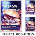 A1/A2/A3/A4 LED Light Menu Sign Board Restaurant Supermarket Movie ...