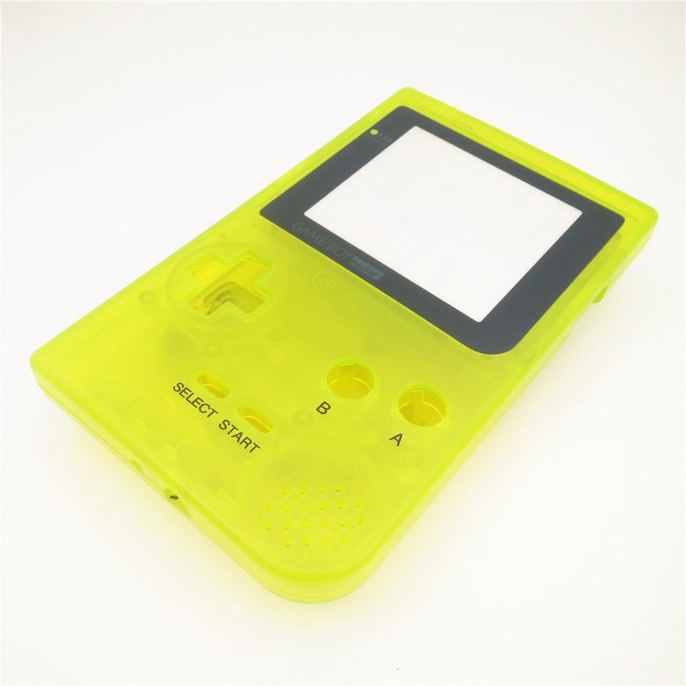 New Replacement Shell Case for Gameboy Pocket GBP -Lighting Night Clear ...