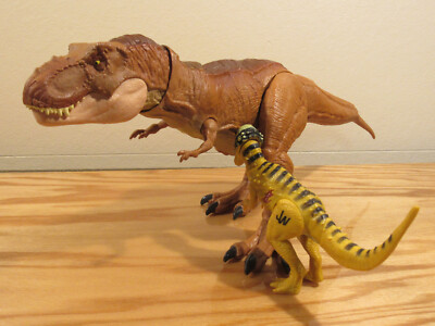 Jurassic World Park Legacy Collection Extreme Chomping T-Rex 18" + Pacy ...