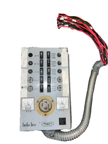 EmerGen Switch Model #10-7500 Manual Transfer Switch | eBay