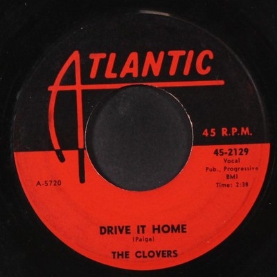 CLOVERS: drive it home / the bootie green ATLANTIC 7" Single 45 RPM | eBay