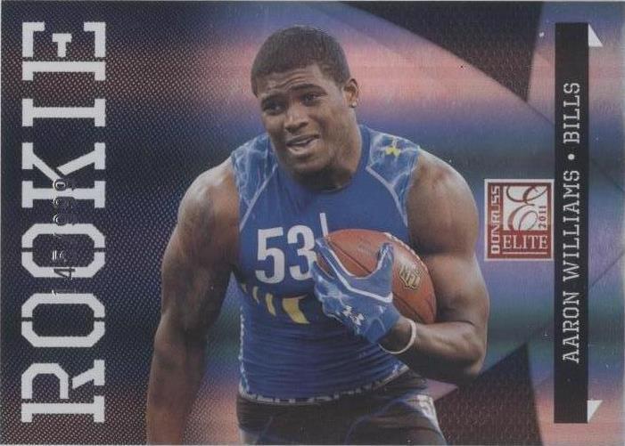 2011 Donruss Elite - Rookie Aaron Williams #102 /999 (RC) for sale ...