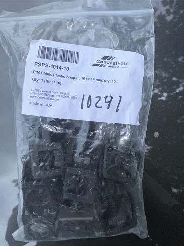 10X ConcealFab PSPS-1014-10 PIM Shield Plastic Snap-In 10-14mm | eBay