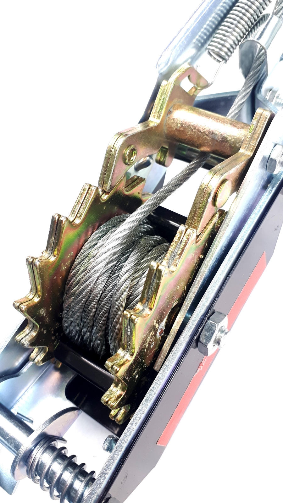 Ratschenzug Seilzug mit Ratsche 2T Zug Flaschenzug Handseilwinde ...