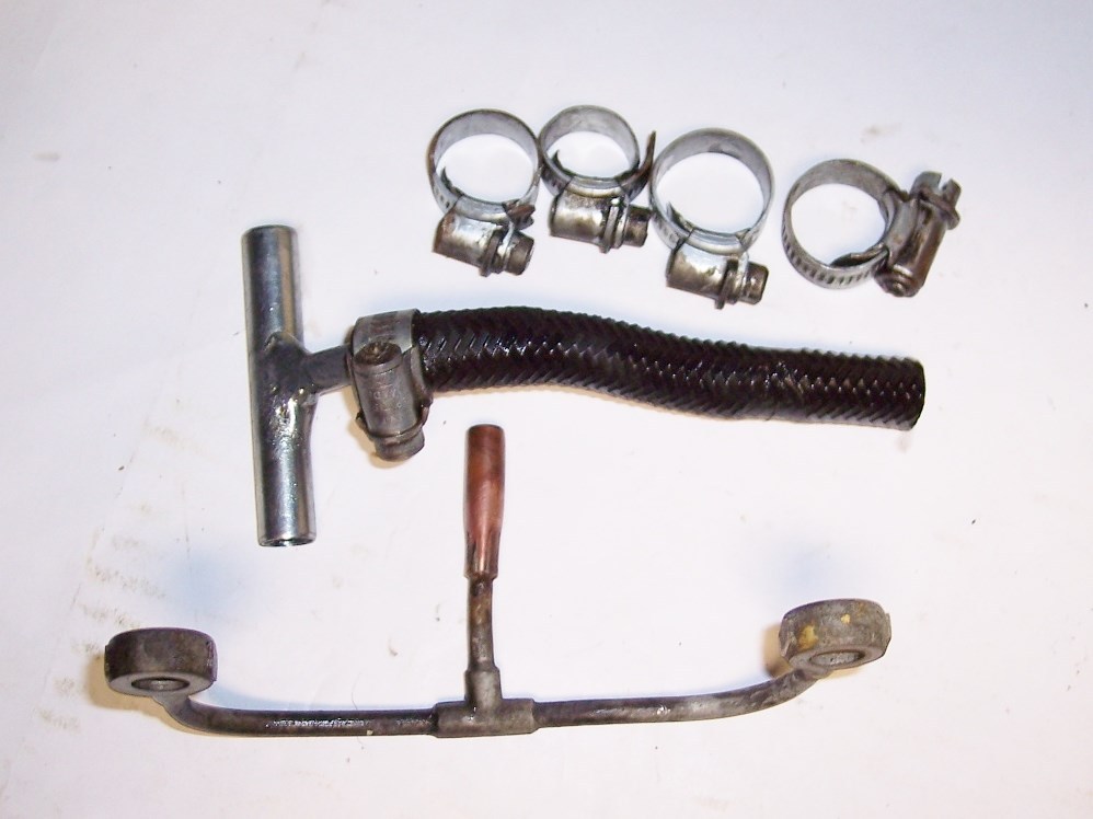 1969 TRIUMPH TRIDENT CYLINDER HEAD OIL PIPE MANIFOLD T T150T T150 BSA ...