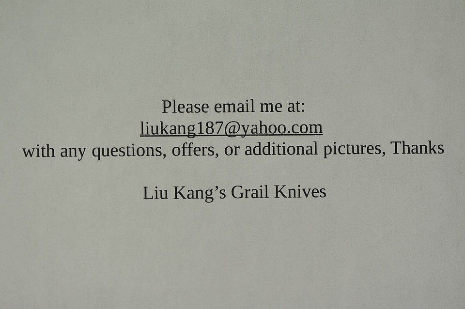 Busse Combat FBM .28" Saber Ground Brown INFI Blade, Tan Canvas Micarta ...