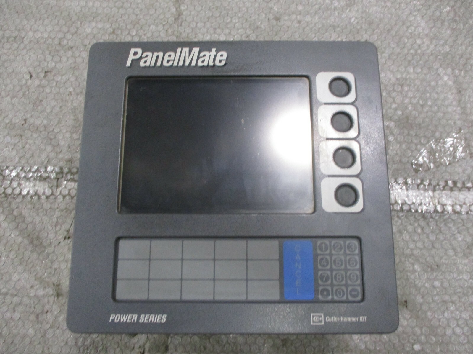Cutler-Hammer 37PKHX PM 3000 Panelmate HMI Unit 92-01809-00 120/230VAC ...