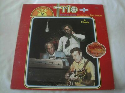 Sun Trio + Friends 1018 JERRY LEE LEWIS CHARLIE RICH CARL PERKINS VINYL ...