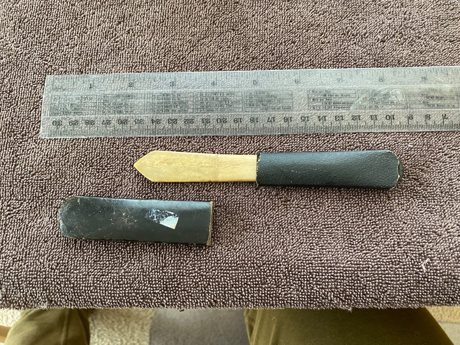 Rogers Cutlers to His Majesty - Vintage Ink Eraser/Scraper - With case ...