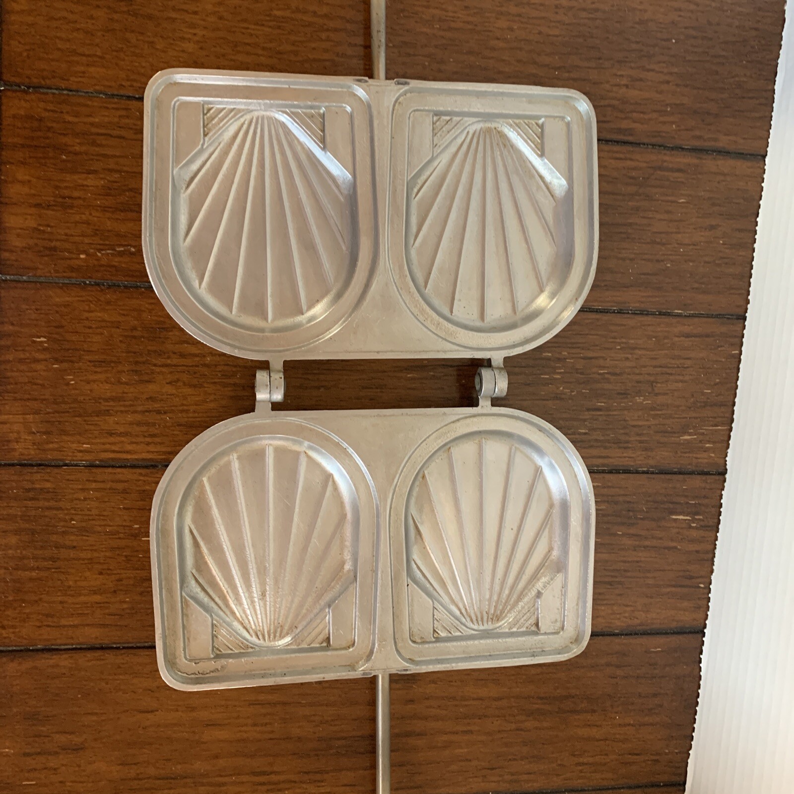 Vintage Sefama Double Scallop Shell French Toast Maker Waffle Iron | eBay