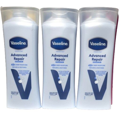 Vaseline Advanced Repair Body Lotion - Elasticity Restore - Assorted ...
