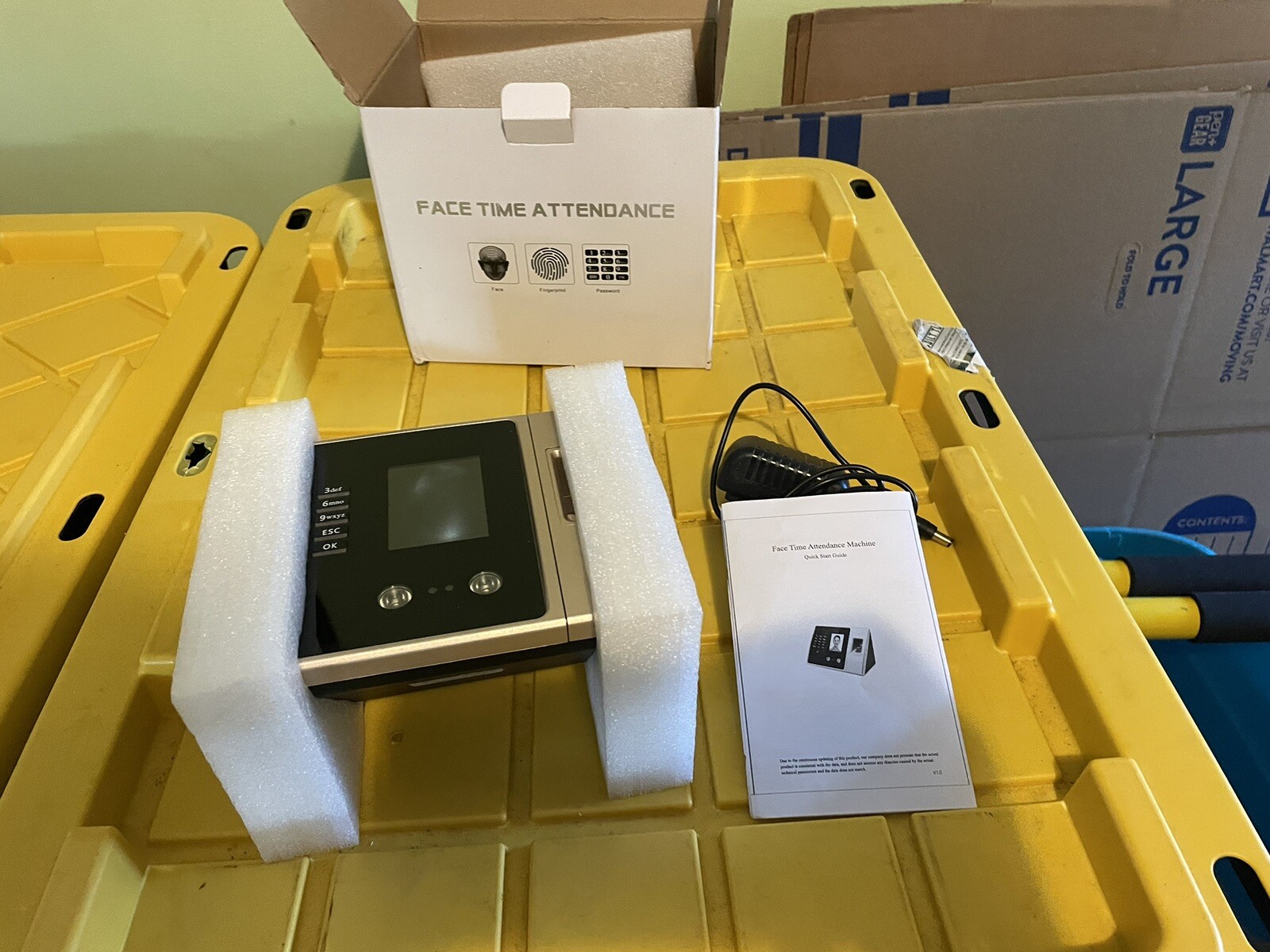 Biometric+Intelligent+Face+Time+Attendance+Machine+Equipment+Recorder ...