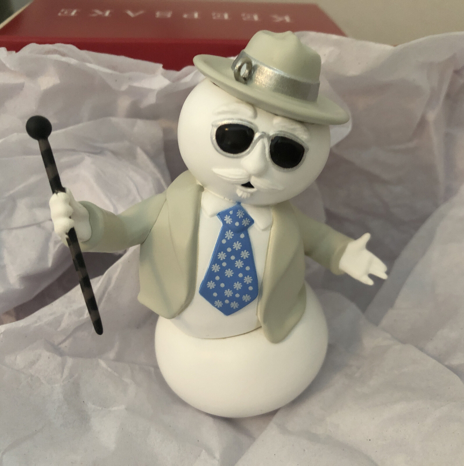 2020 HALLMARK ELF LEON THE SNOWMAN ORNAMENT LIMITED EDITION WILL ...