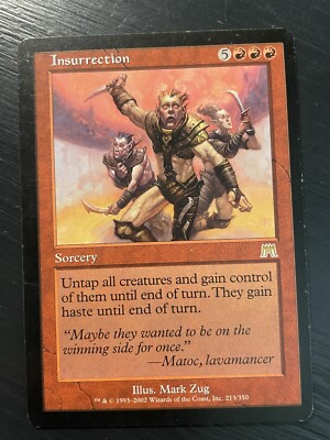 MTG - Insurrection Onslaught 213/350 Regular Rare | eBay