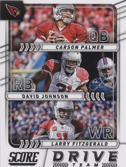 2017 Score - Drive Team Larry Fitzgerald, Carson Palmer, David Johnson ...