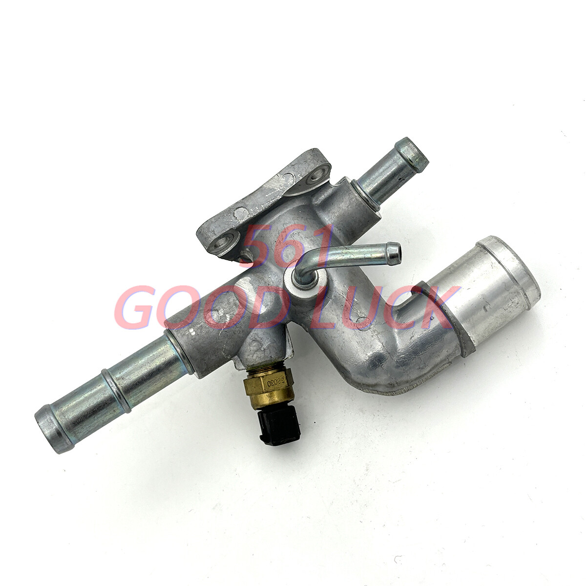 Water Outlet w/ Sensor for Hyundai Elantra Kona Kia Forte Soul 2.0L ...