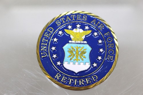United State Air Force Retired Challenge Coin - Used | eBay