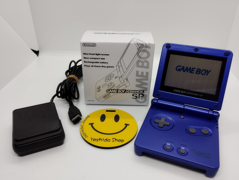 Gameboy Advance SP AGS-001 Kyogre Pokémon Reshell Custom shell & New ...