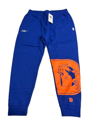 Mens XXXL 3XL Denver Broncos Blue Nike Team Apparel Jogger Pants (MSRP ...
