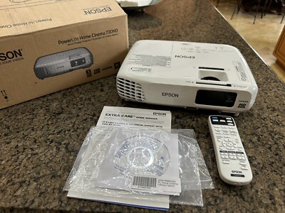 Epson PowerLite Home Cinema 730HD Projector | eBay
