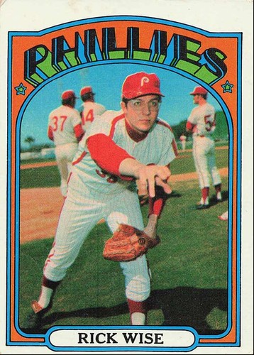 1972 Topps Rick Wise Philadelphia Phillies #43 | eBay