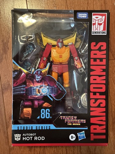 Hasbro Transformers Studio Series 86 HOT ROD Voyager SS86 NEW In Sealed ...