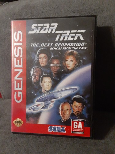 Star Trek: The Next Generation - Echoes From the Past Sega Genesis Game ...