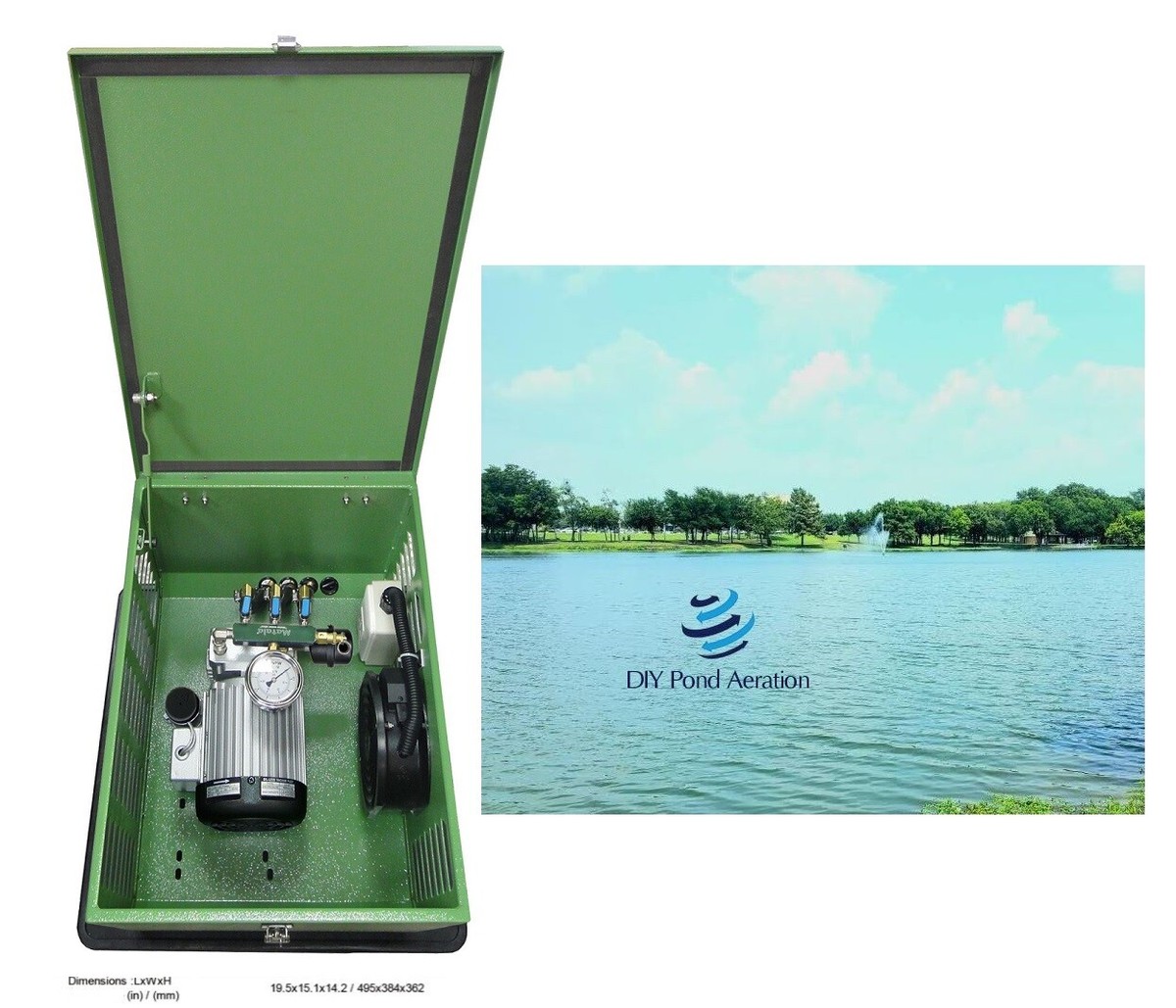 Pond Aerator Pump Box