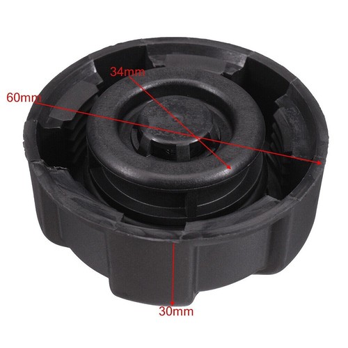 Black Plastic Coolant Radiator Expansion Tank Cap OE/OEM Number 1306E4 ...