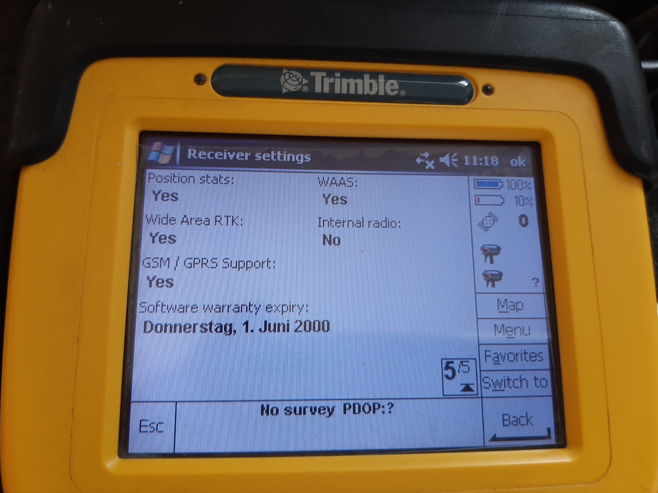Trimble R4 model 2 GNSS GPS/GLONASS receiver and TSC2 | eBay