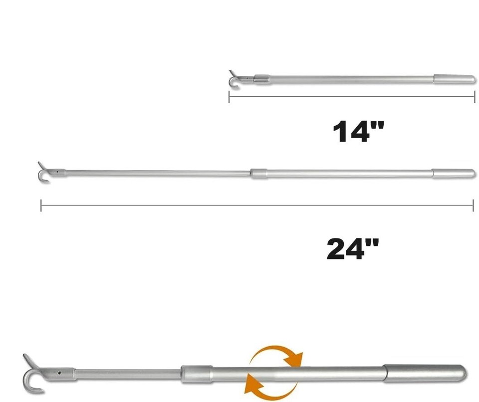 Telescopic Draw Rod for Window Blinds and Shades Easy to Push Up and ...