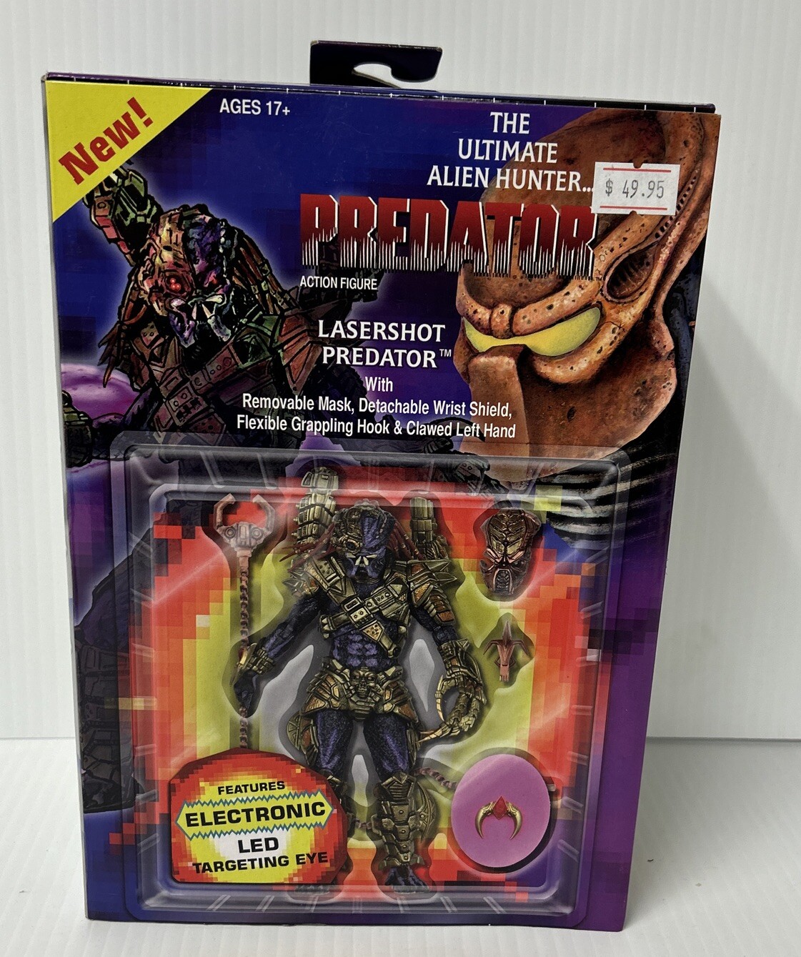 LASERSHOT PREDATOR 7" NECA Action Figure The Ultimate Alien Hunter ...