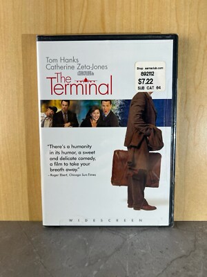 (New/Sealed) The Terminal (DVD, 2004, Widescreen Edition, Rated PG-13 ...