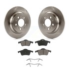 [Rear] Disc Brake Rotors And Ceramic Pads Kit For Volvo S60 V70 XC70 ...